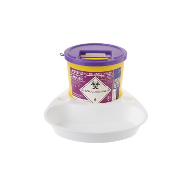 Trays for Sharpsguard 2.5L Sharps Containers - LabWorld.co.uk
